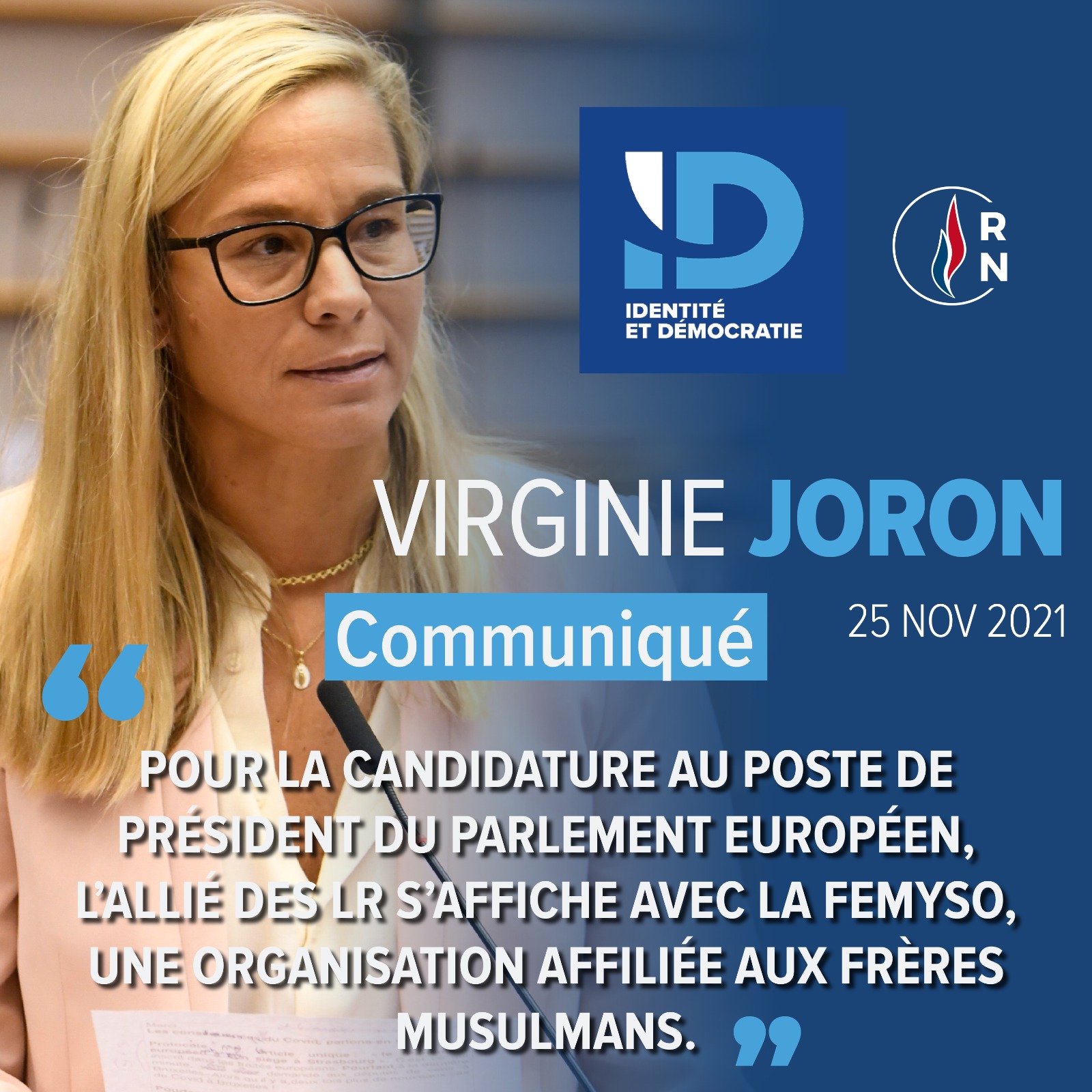 Pour la candidature au poste de Président du Parlement européen, l ...